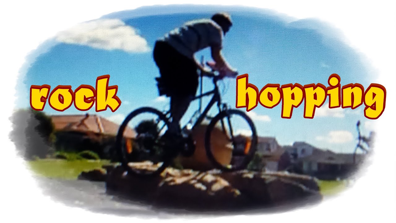 ROCK HOPPING MOUNTAIN BIKE. - YouTube