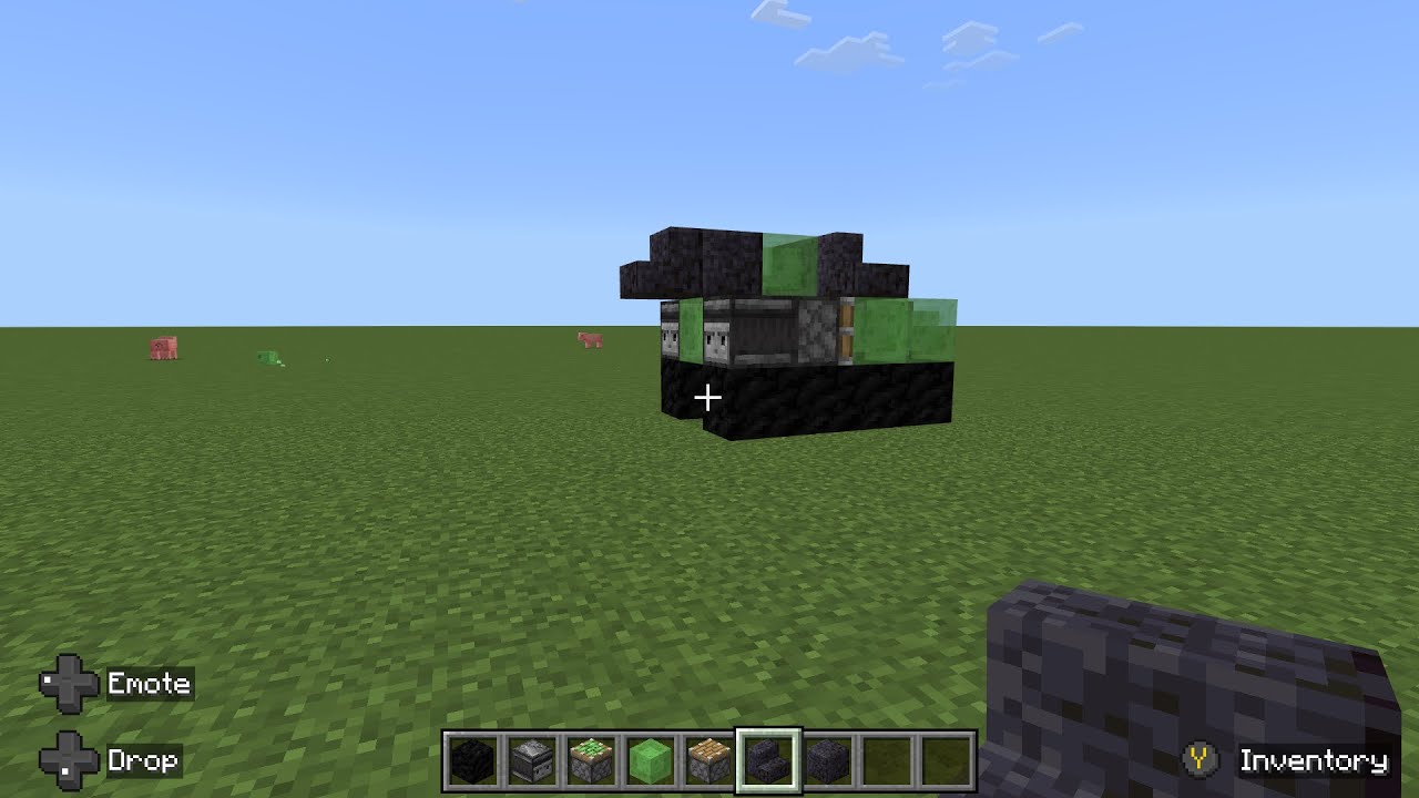 how to make a tank in minecraft - YouTube