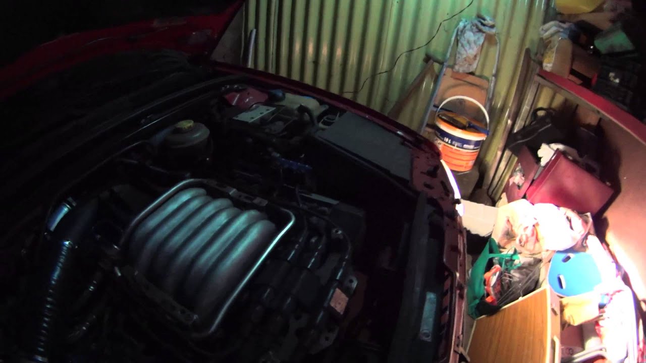 Audi 2.8 V6 AAH na jałowych - YouTube