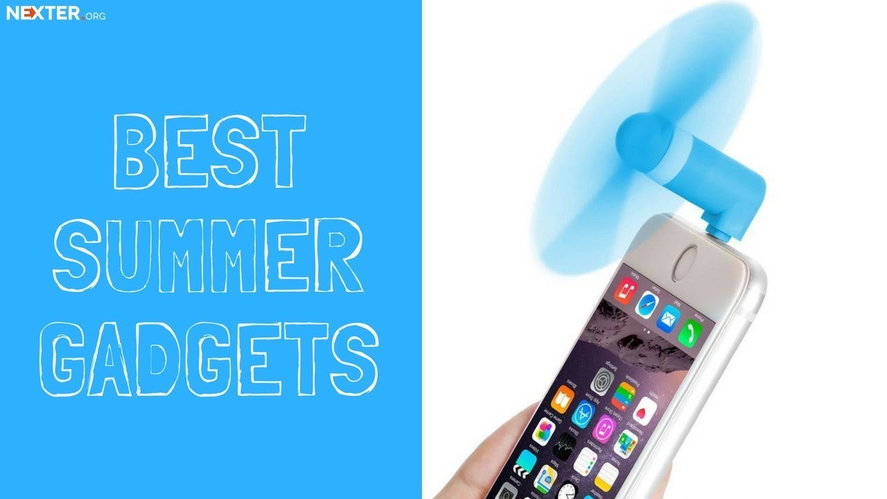 Cool summer: top 4 best summer gadgets everybody should have! - YouTube