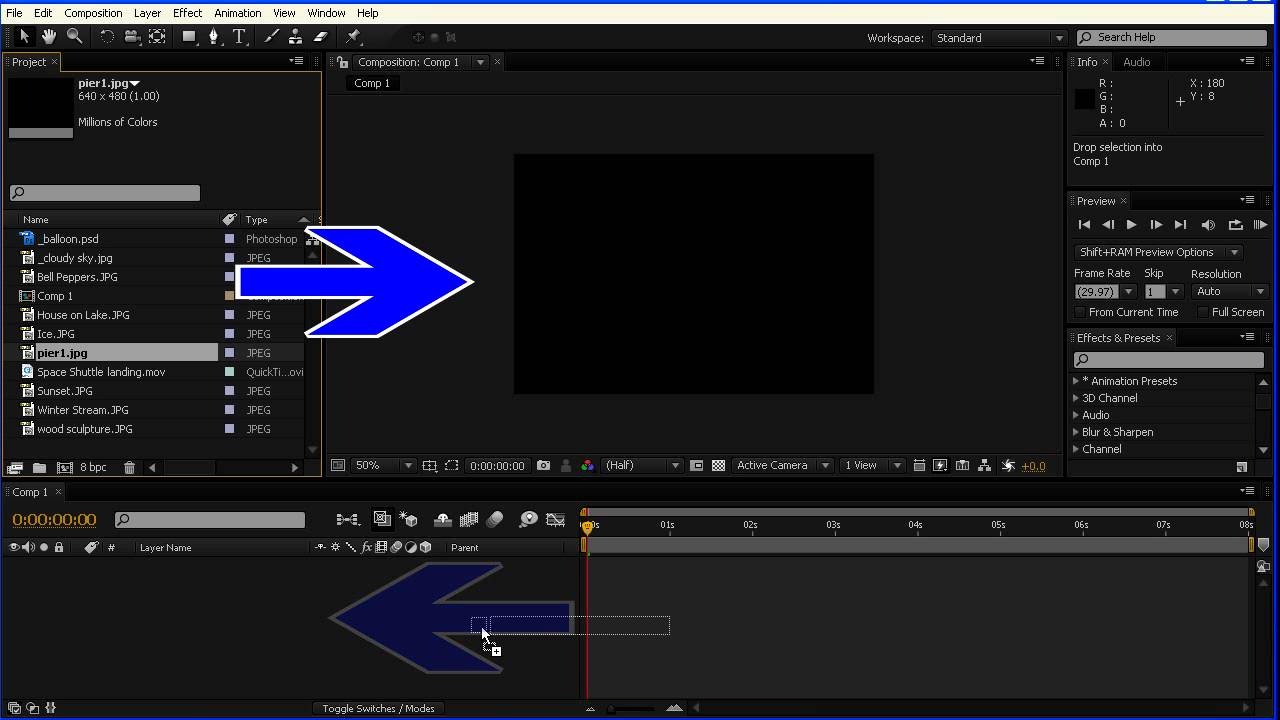 Class Notes 002 -After Effects Getting Started - After Effects Tutorial ...