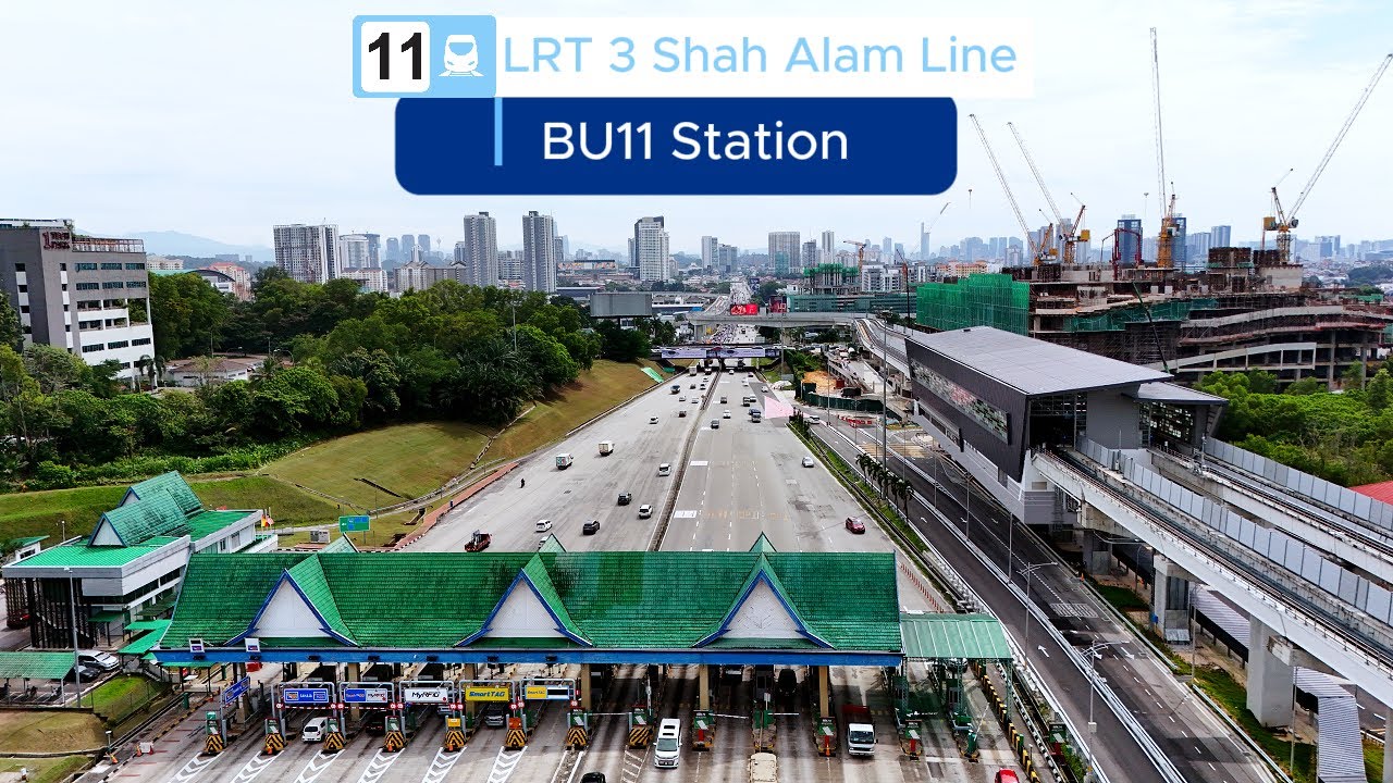 BU11 LRT3 Station | LRT Shah Alam Line | Direct connection with the ...