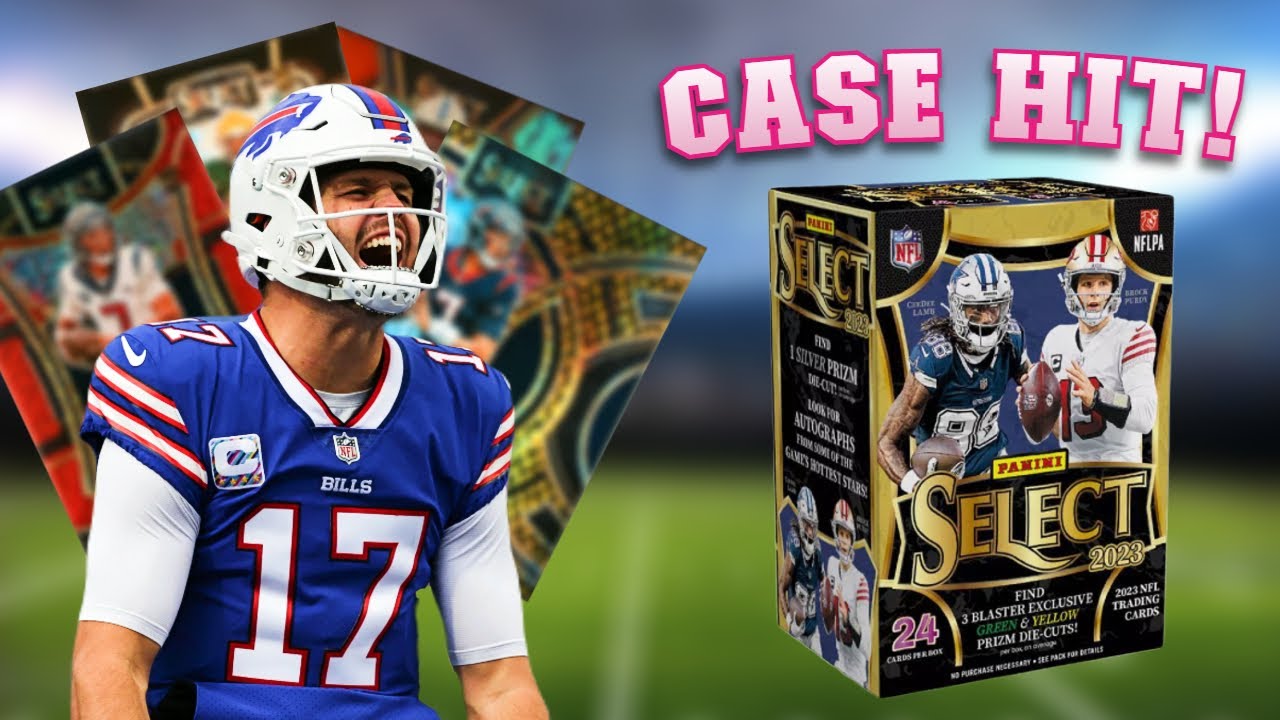 ZEBRA CASE HIT!!! 2023 Panini Select Football Blaster Box Review! - YouTube