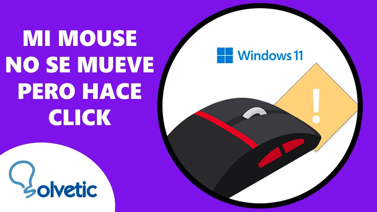 Mi Mouse no se mueve pero hace Click - YouTube