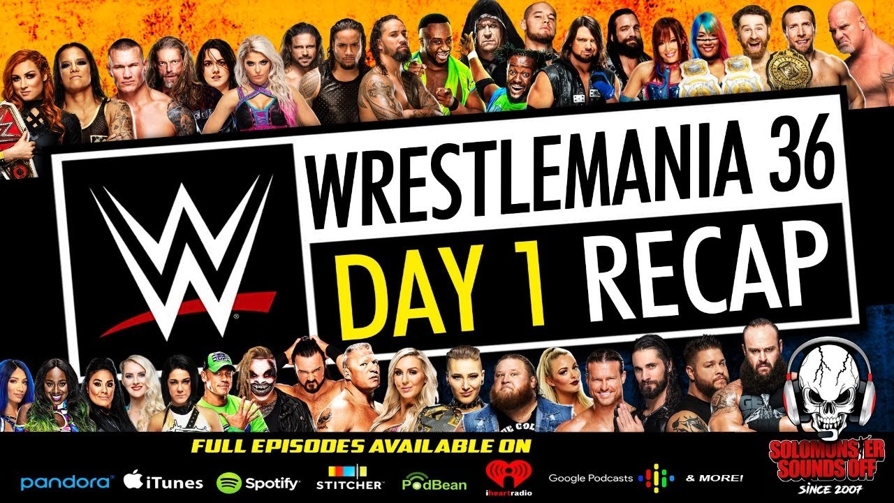 WWE WrestleMania 36 Night One Full Show Review & Results | GOLDBERG VS ...