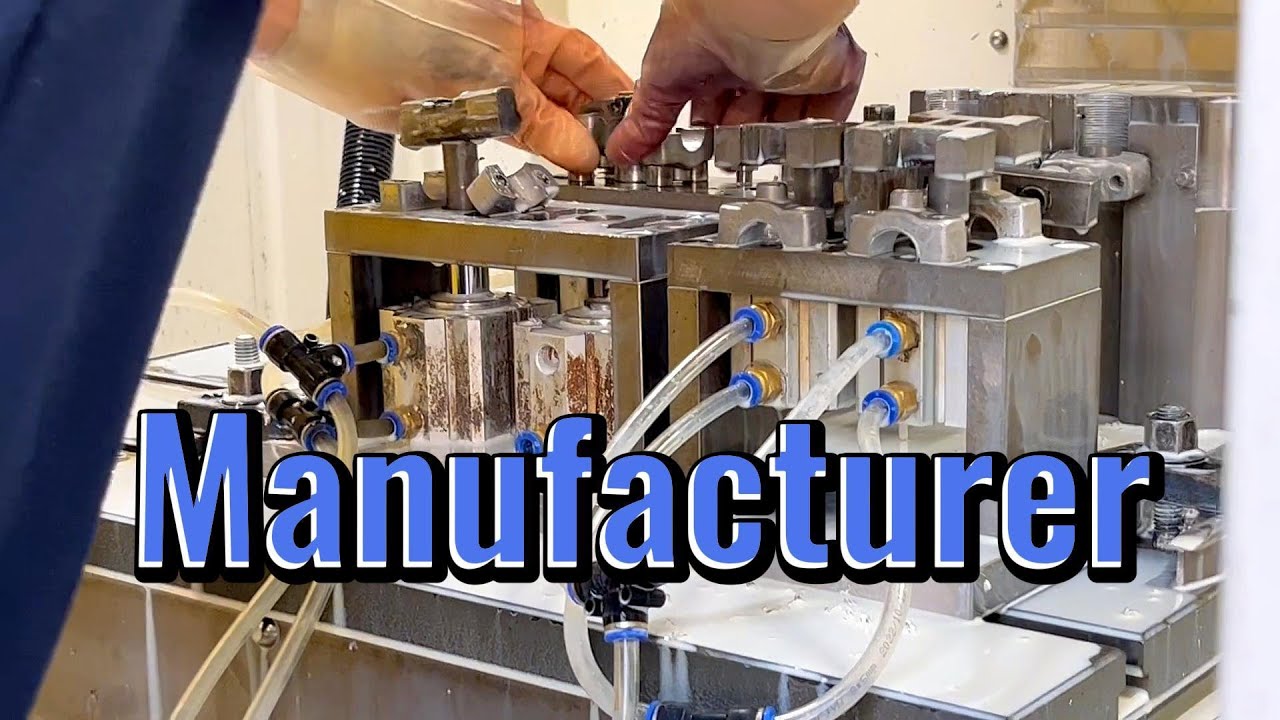 motorcycle aluminum parts factory manufacturer - YouTube