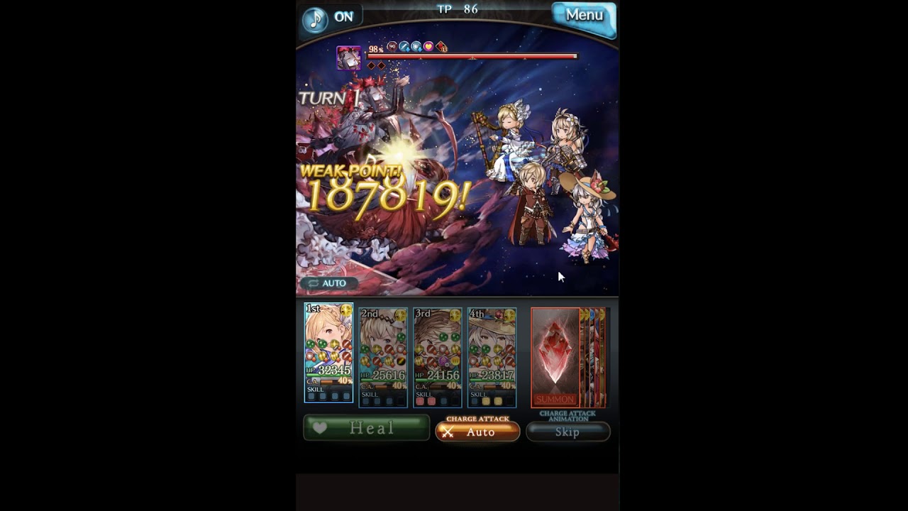 Granblue Fantasy - Death normal (cutscene + fight) - YouTube