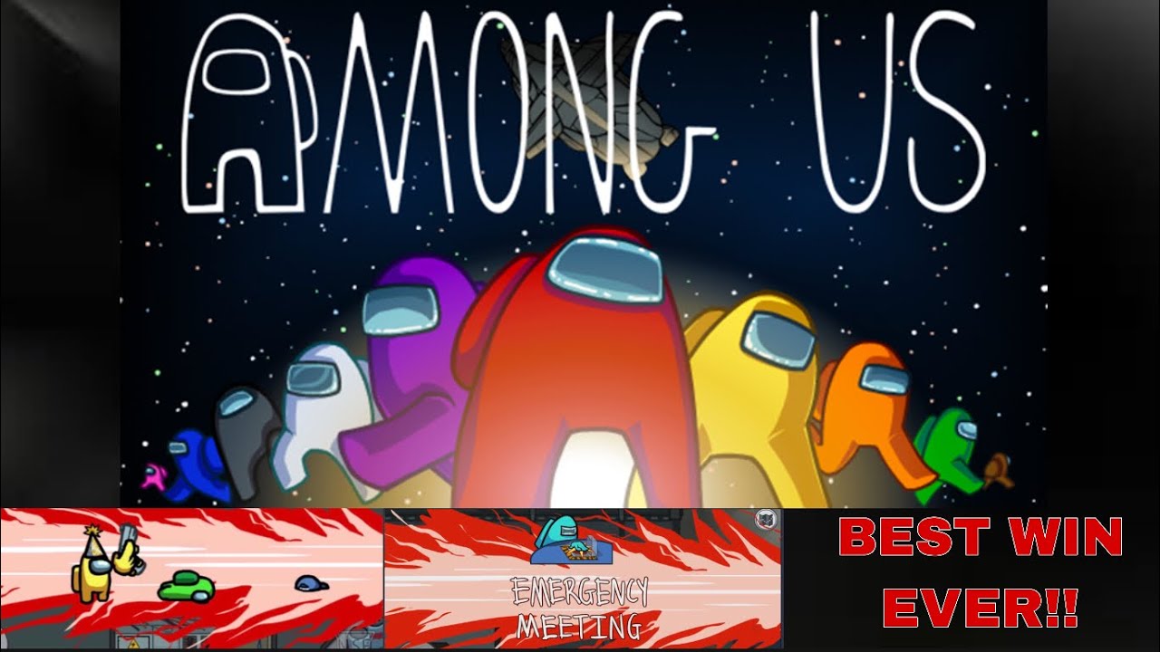 AMONG US GAMEPLAY #1 (BEST IMPOSTER WIN EVER!) - YouTube