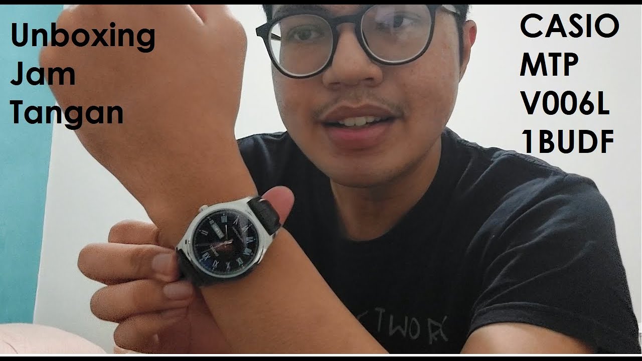 Unboxing Jam Tangan [Casio MTP-V006L-1BUDF] - YouTube