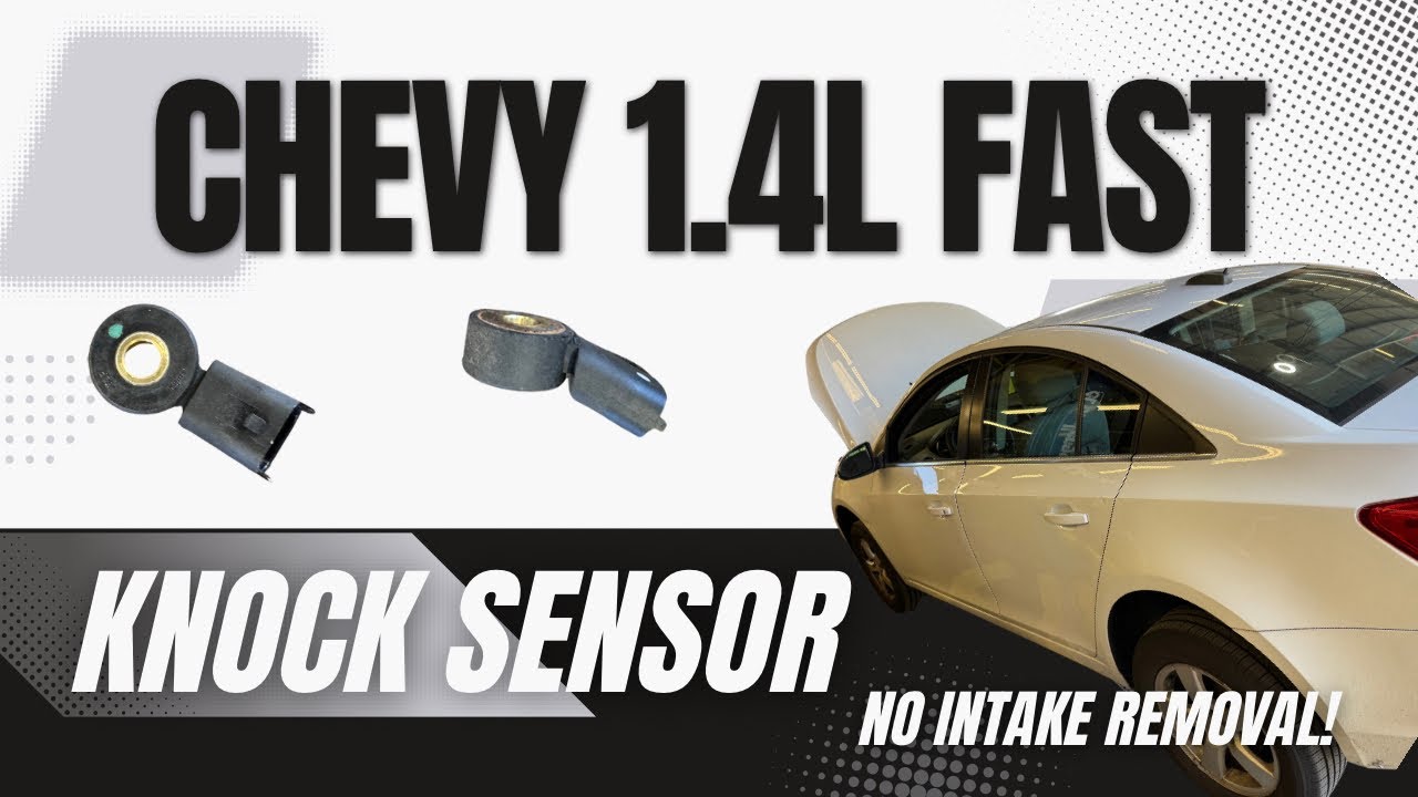 CHEVY 1.4 KNOCK SENSOR NO INTAKE REMOVAL - YouTube