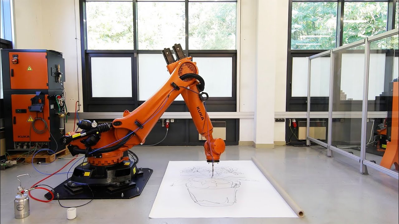 EYE CALLIGRAPHY PROJECT BY MICHEL PAYSANT | ART & RESEARCH - YouTube