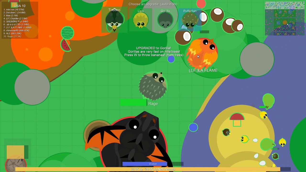 (MOPE.IO) GORRILA KILLS PHOENIX (EPIC KILL) - YouTube
