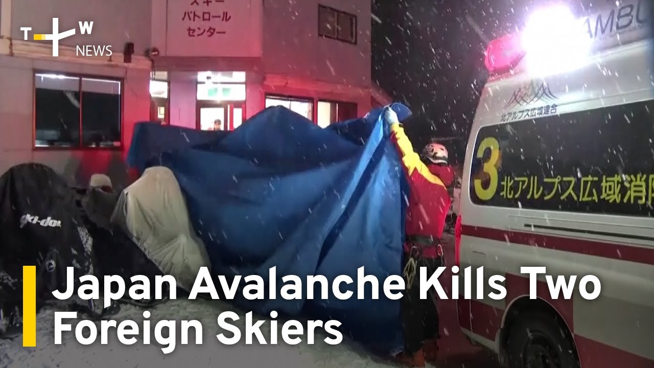 Japan Avalanche Kills Two Foreign Skiers | TaiwanPlus News - YouTube