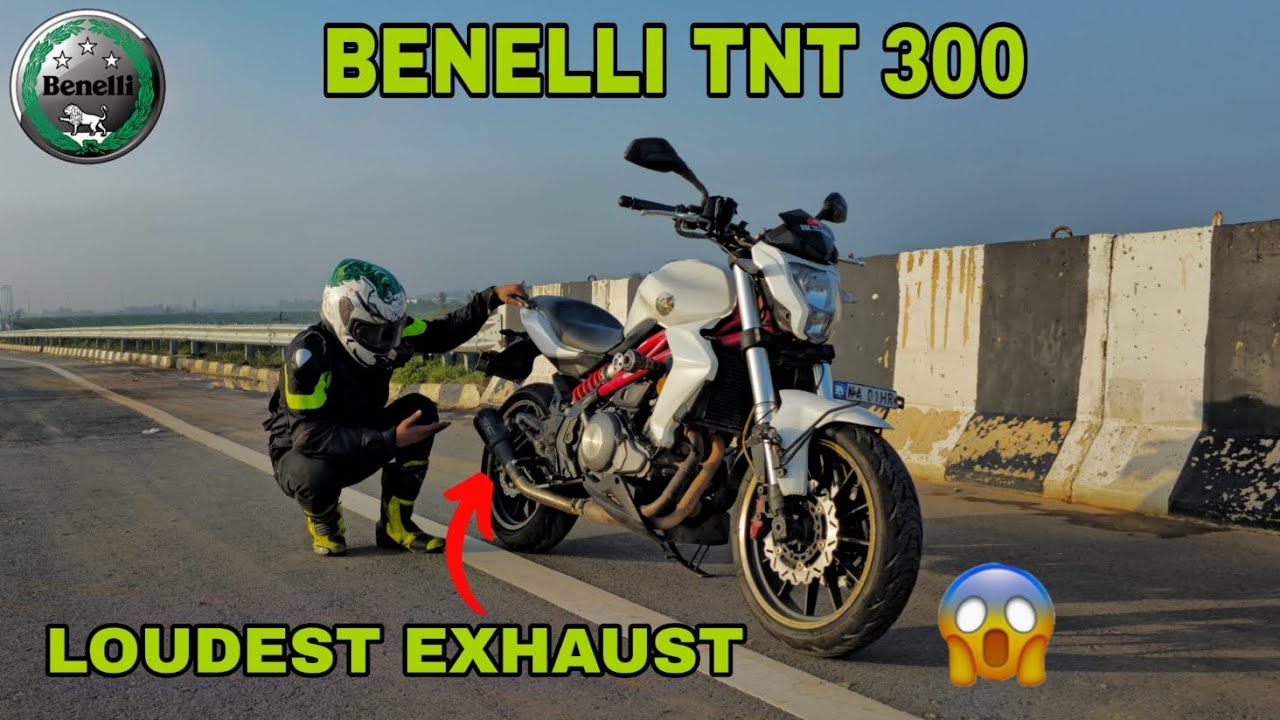 BENELLI TNT 300 LOUDEST EXHAUST ( SC project ) 🔥 - YouTube