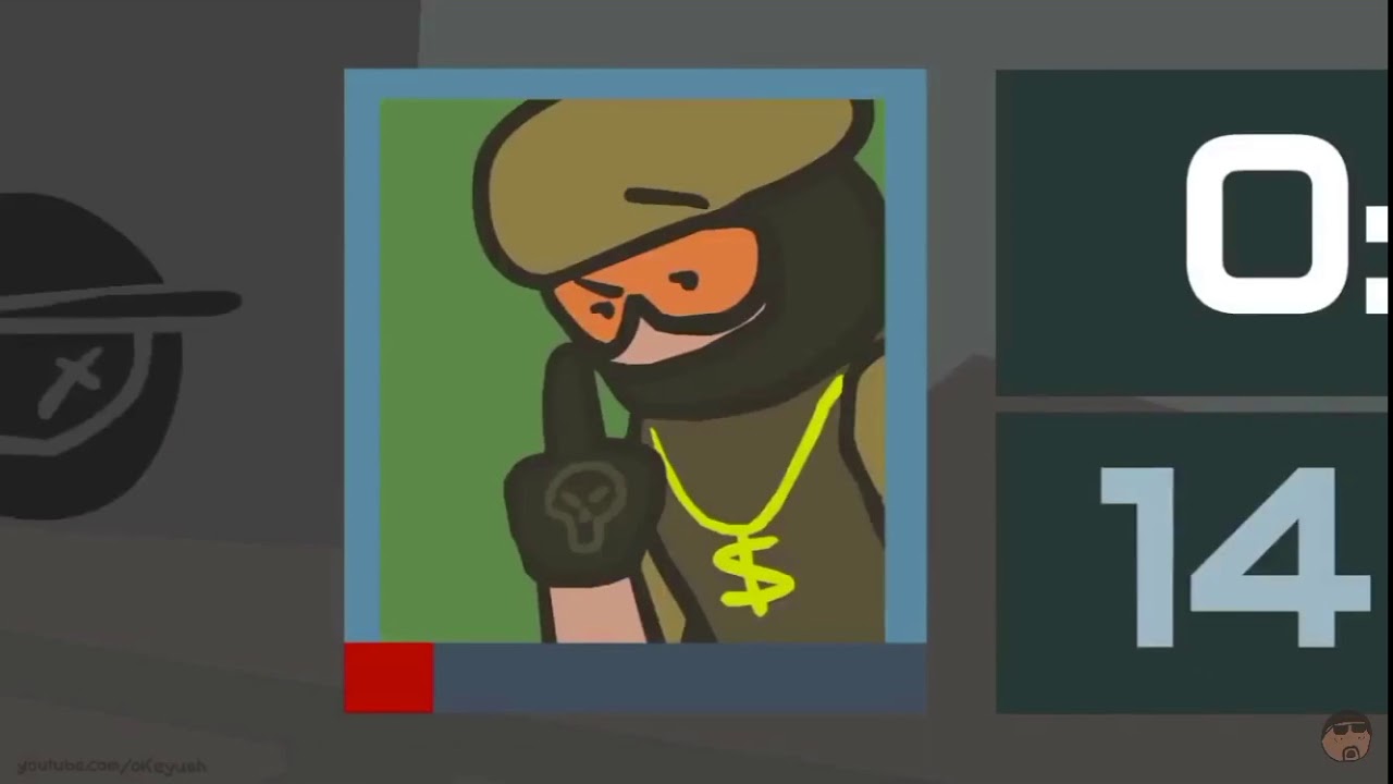CS:GO cartoon. скины - YouTube
