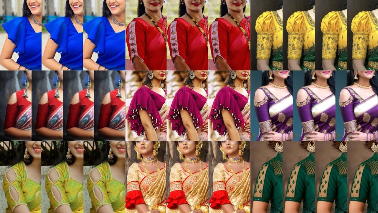 💞blouse sleeve designs 2024/new model blouse designs/baju ki design ...