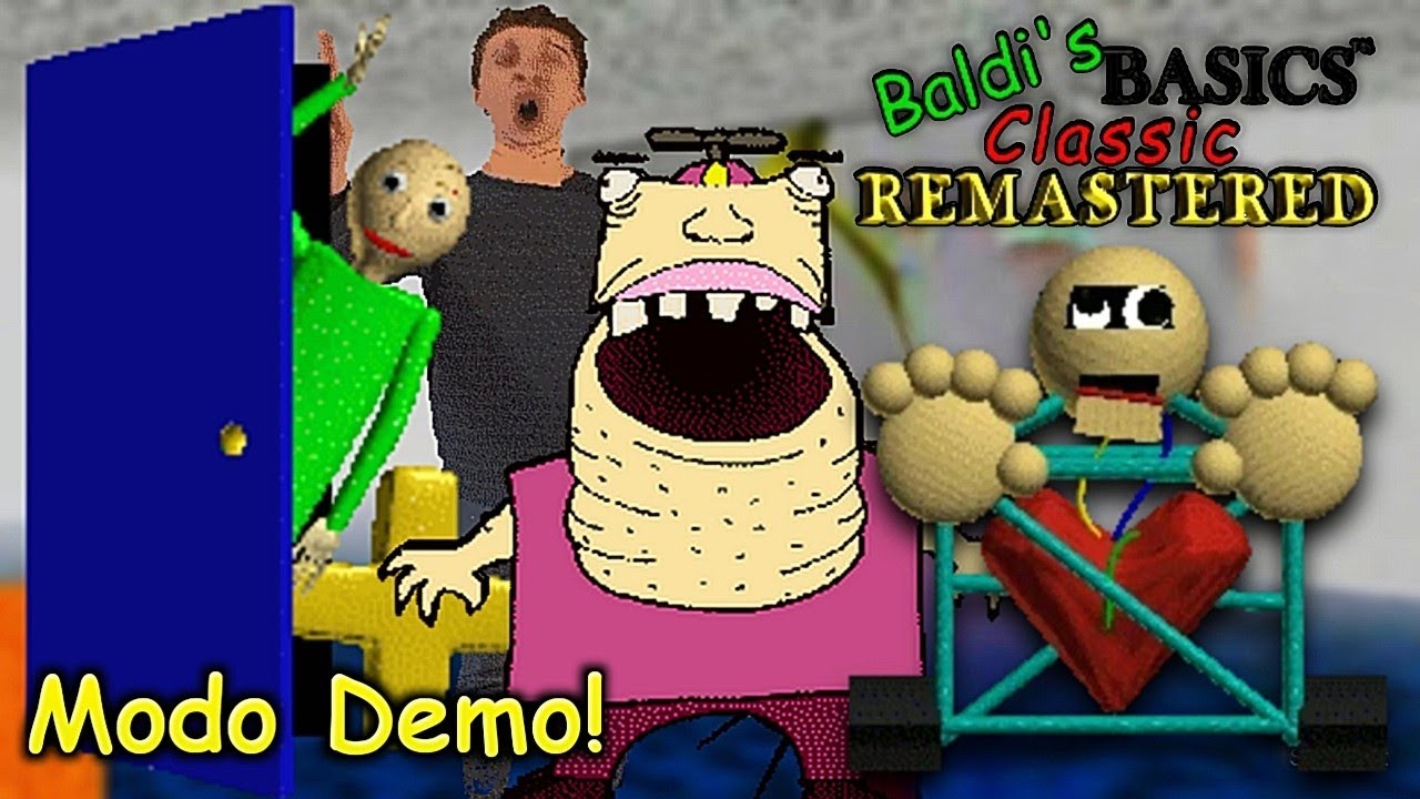 BALDI'S BASICS MODO DEMO, MUITAS COISAS NOVAS E DIFERENTES!! - Baldi's ...