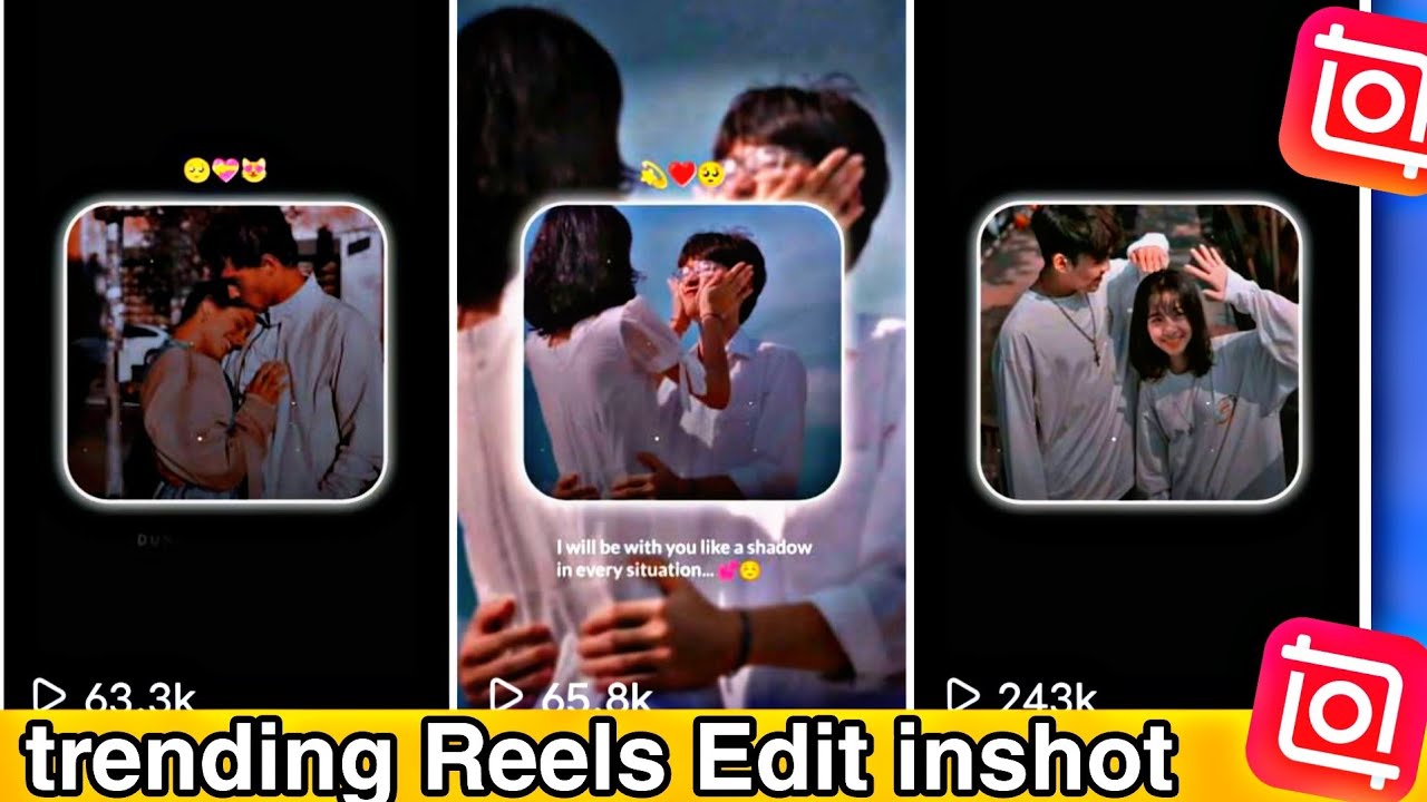 instagram new trending square ⬛ photos reels Editing in inshot ...