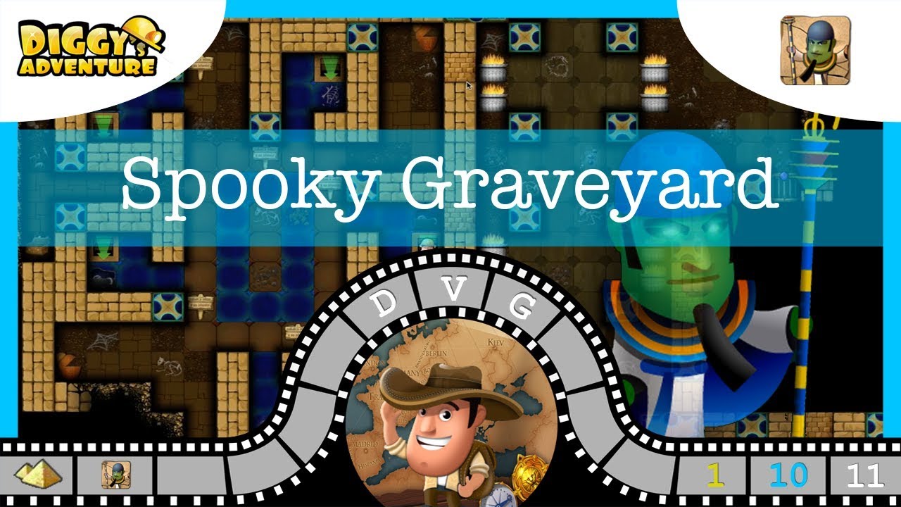 [~Ptah~] #11 Spooky Graveyard - Diggy's Adventure - YouTube