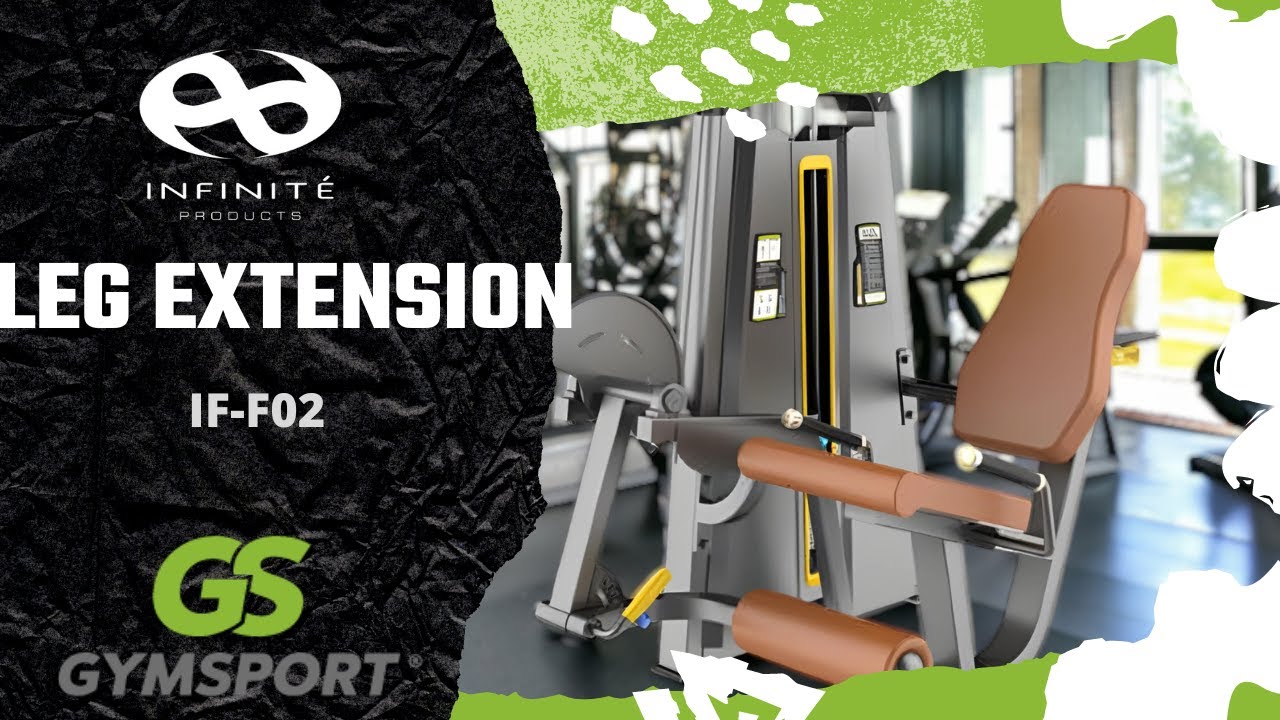 INFINITé Leg Extension/ Extensión de pierna IF-F02 - YouTube