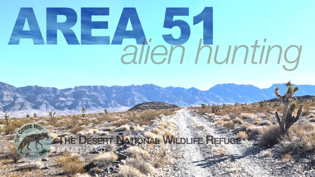 Area 51 and the Desert National Wildlife Refuge in Winter - YouTube