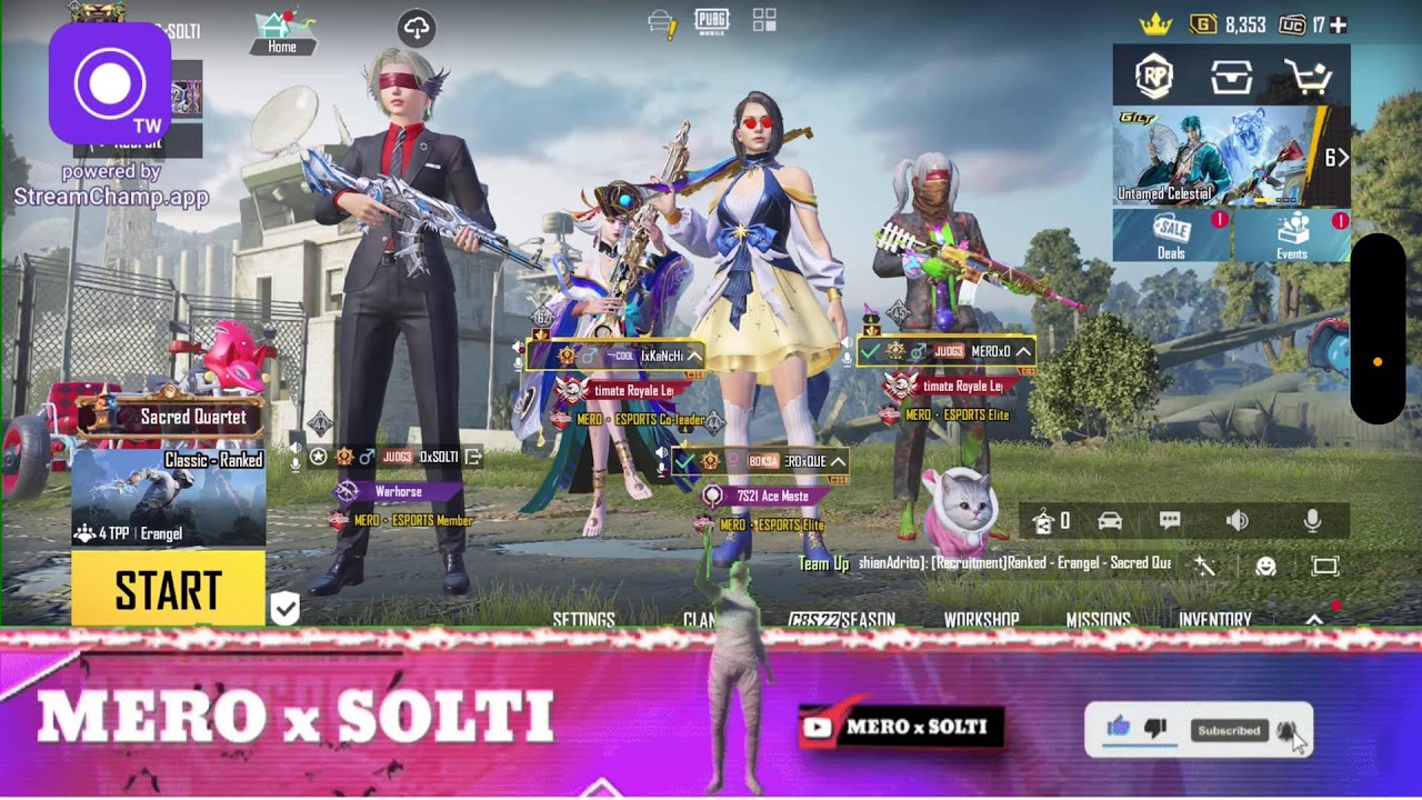 PUBG Mobile live streaming lab Mero.Solti - YouTube