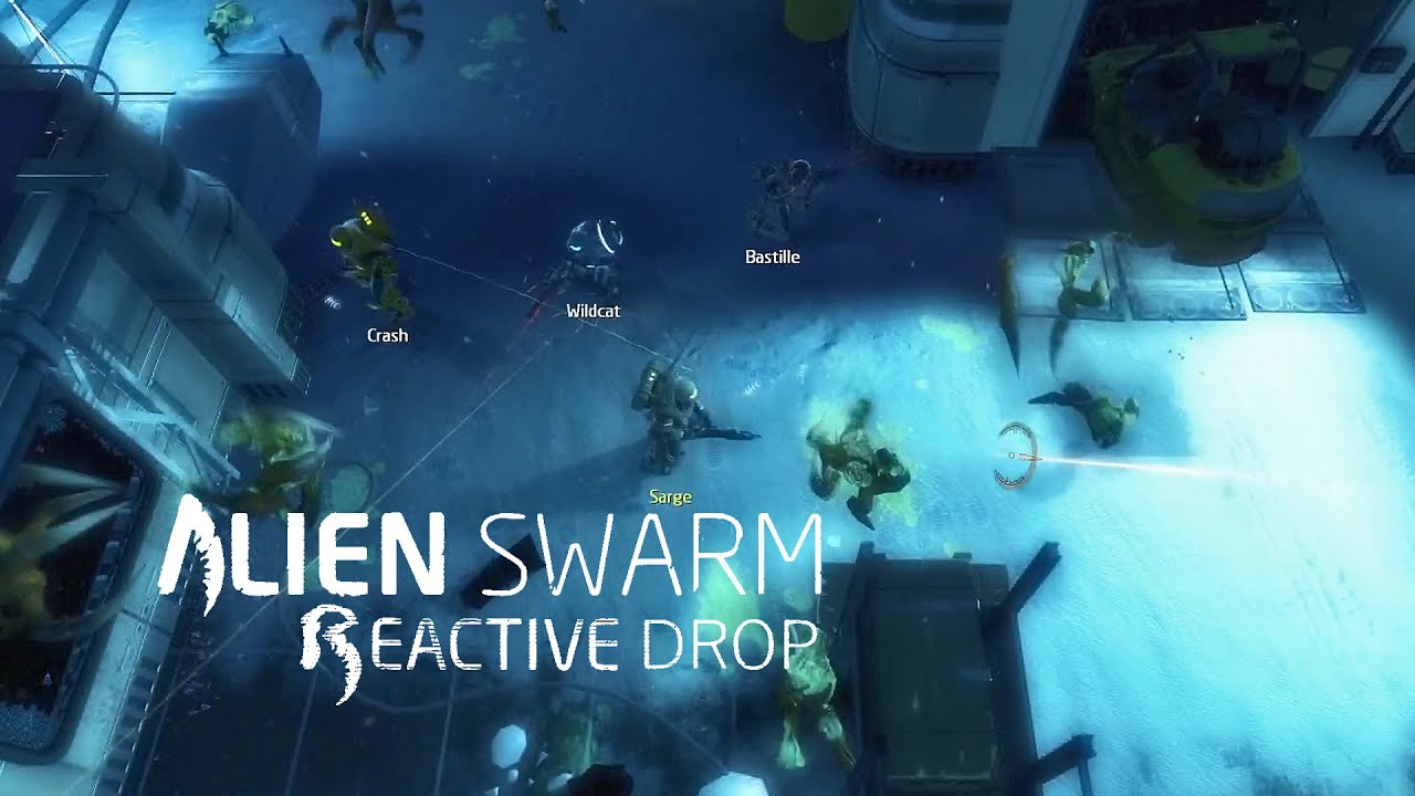 Alien Left 4 Dead! Alien Swarm Reactive Drop - YouTube