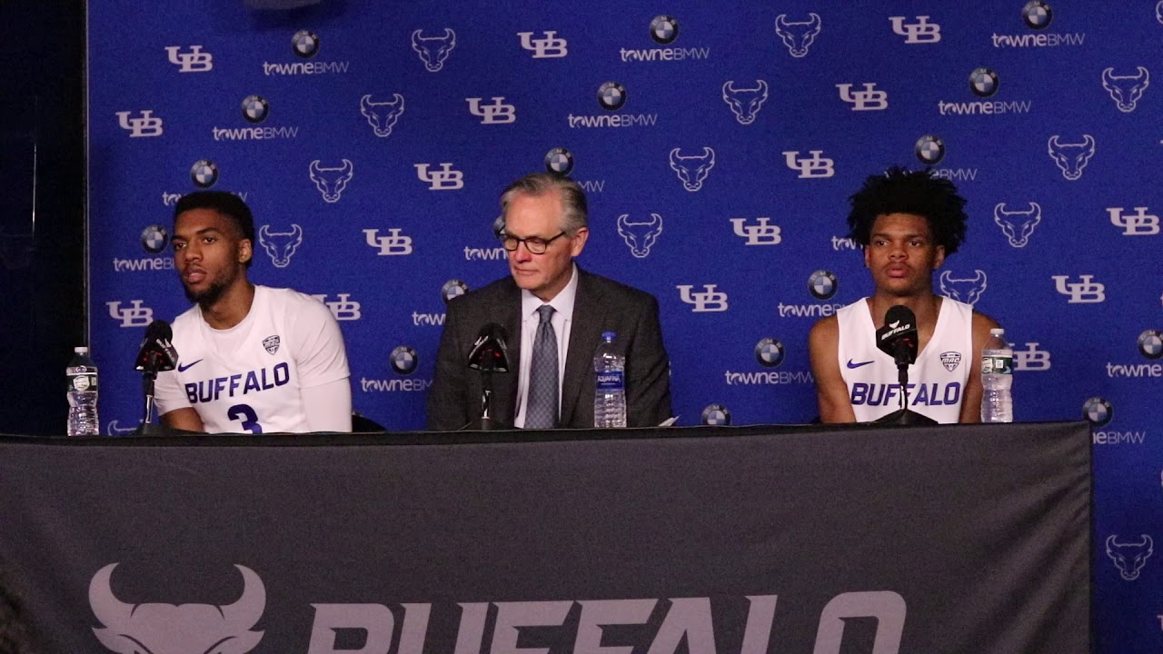 UB Bulls men's basketball post game press conference 11/11/19 - YouTube