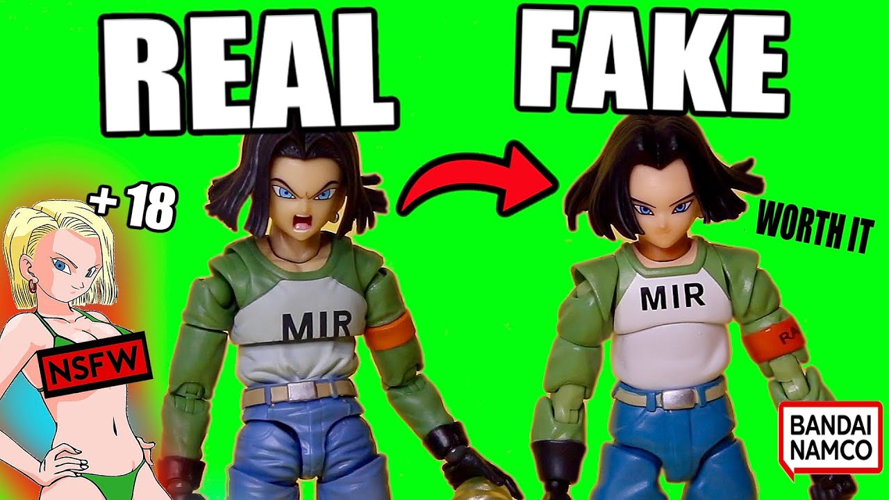 DONT BUY THIS ! ANDROID 17 18 Dragon Ball Z S.H.Figuarts Unboxing - YouTube