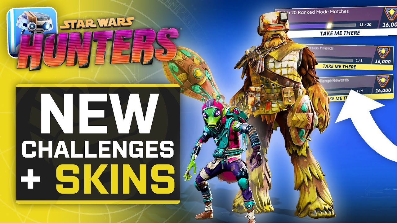 NEW Challenges + Store Refresh is LIVE in Star Wars: Hunters! | Season ...