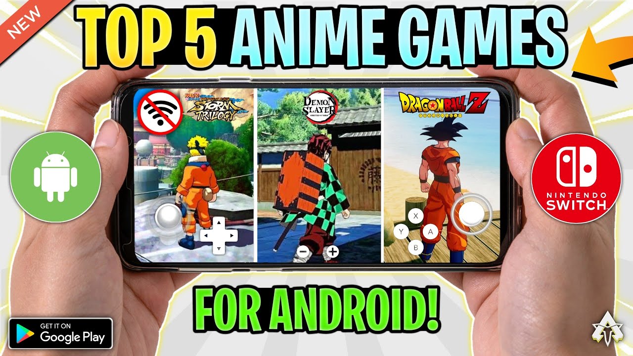 🔥 Top 5 BEST Anime Games For Android 2023 | Offline & High Graphics ...