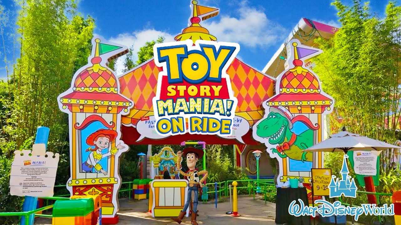 Toy Story Mania On Ride in Toy Story Land at Hollywood Studios Walt ...