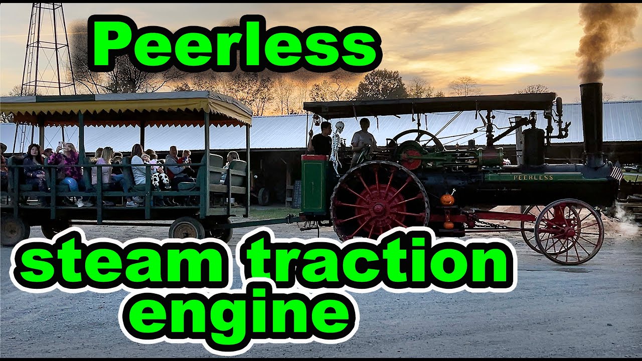 Peerless Steam Traction Engine at Williams Grove Historical Steam ...