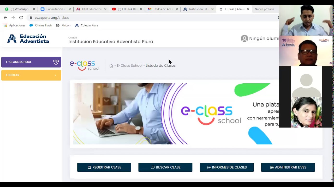 Capacitación E-Class Docentes - YouTube