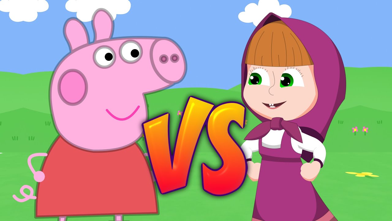 BATALLA DE RAP ANIMADA - Masha vs Peppa Pig - EPICA - YouTube
