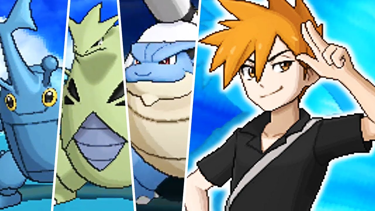Pokémon Title Challenge · Champion Blue Battle (HQ) - YouTube