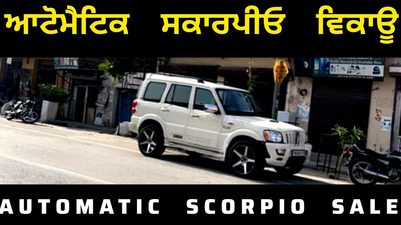 Automatic scorpio for sale || scorpio automatic sale || second hand ...
