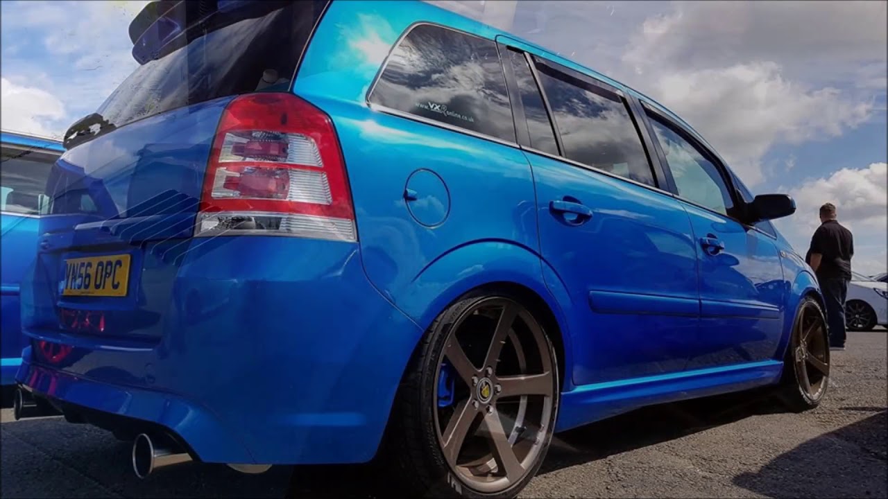 zafira vxr custom made parts - YouTube