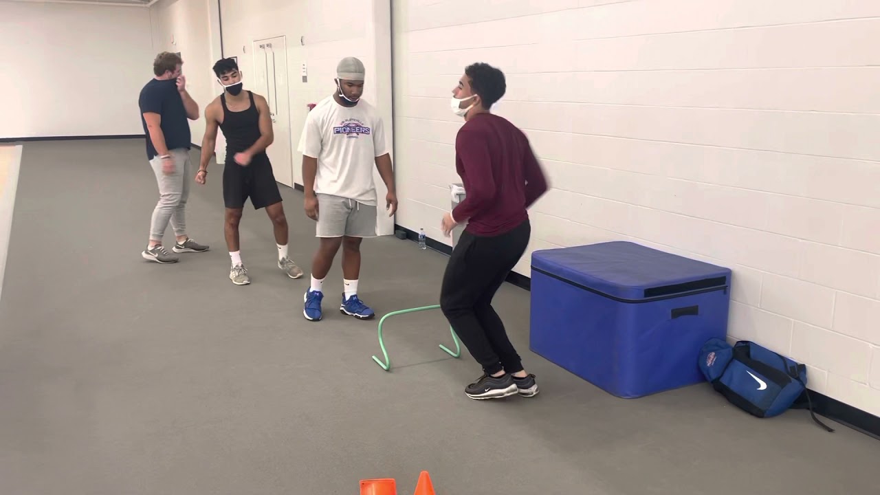 Quintrell Gary lesson - Speed and agility - YouTube