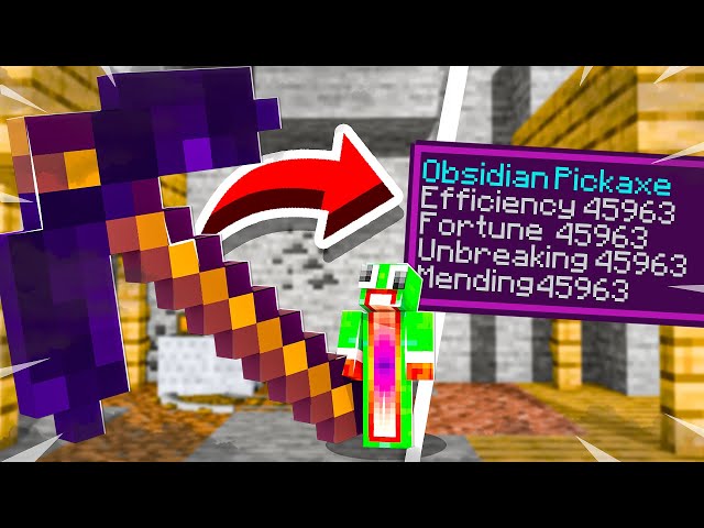 Minecraft Obsidian Pickaxe