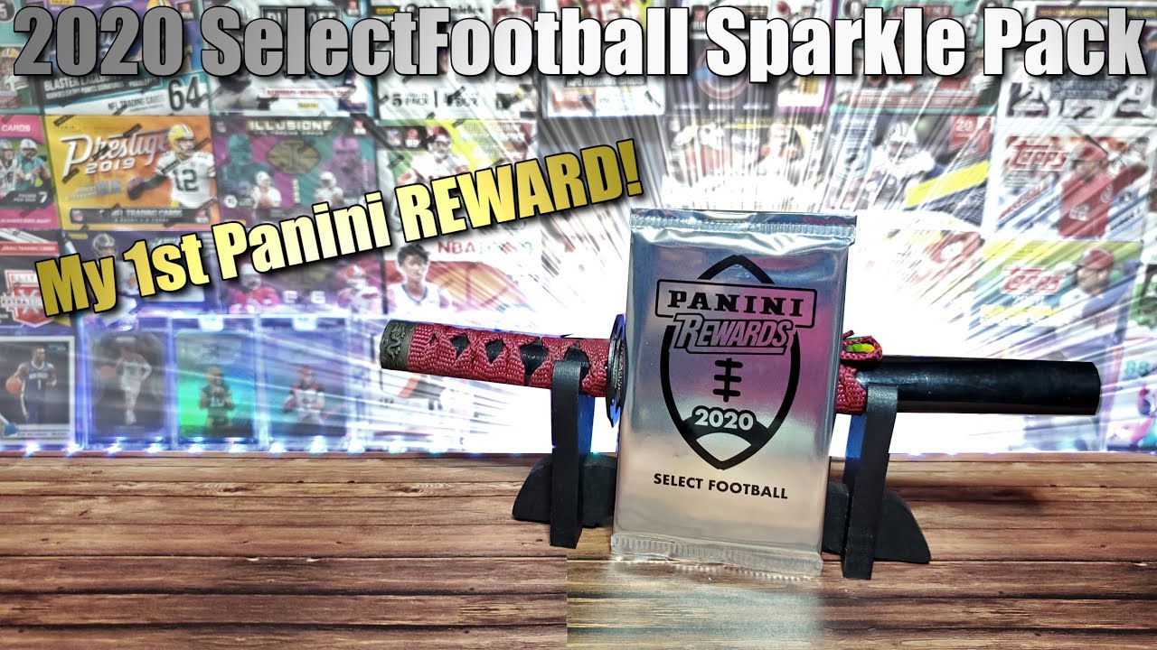 2020 Select Football Cosmic Sparkle Pack All Rookies! My First Panini ...