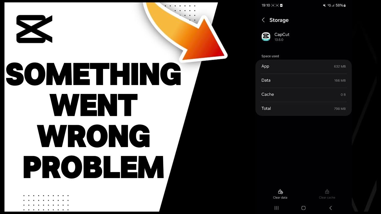 How To Fix Capcut Something Went Wrong Problem 2025 - YouTube