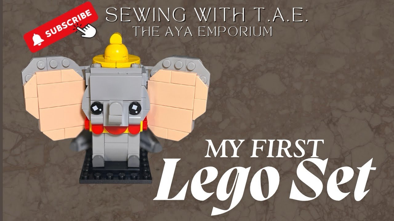 My 1st Lego Set! Dumbo Lego - YouTube