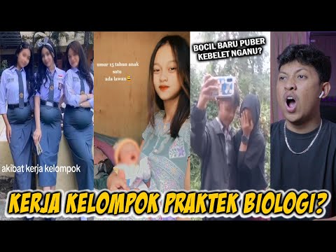KEBELET PRAKTEK BIOLOGI BOCIL BARU PUBER UDAH PUNYA ANAK⁉️KAGET BANGET