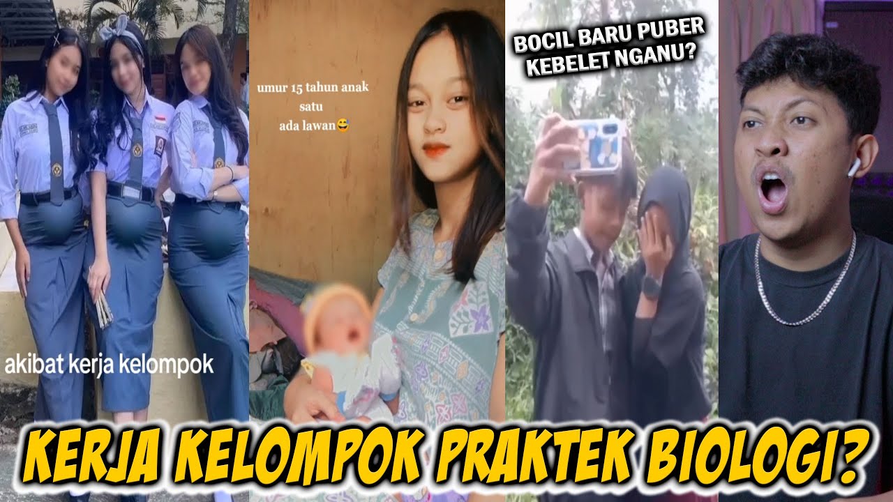 KEBELET PRAKTEK BIOLOGI BOCIL BARU PUBER UDAH PUNYA ANAK⁉️KAGET BANGET ...