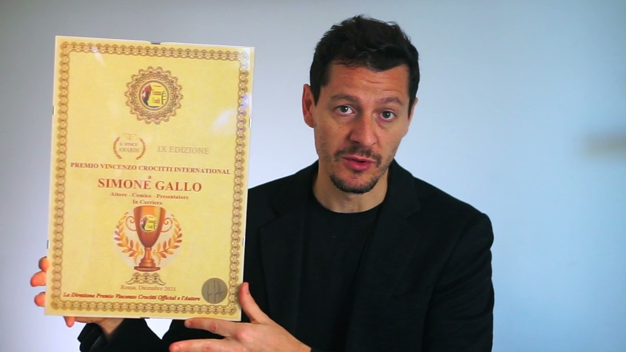Simone Gallo - Premio Vincenzo Crocitti International - IX Edizione ...