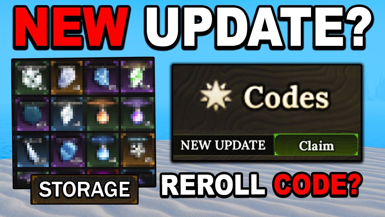 NEW UPDATE & REROLL CODE!? | The Forge ROBLOX - YouTube