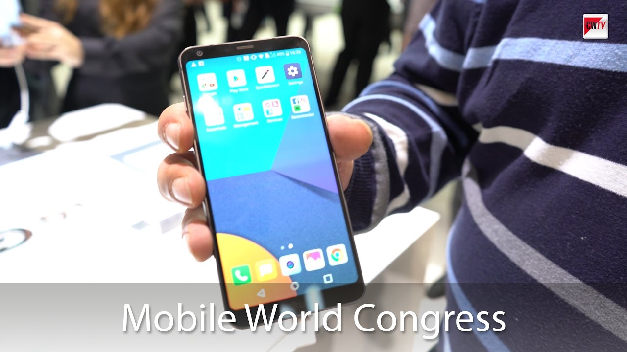 MWC 2017 - LG G6 setzt auf 18:9-Format - YouTube