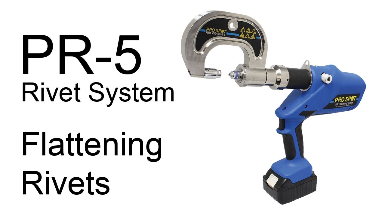 Flattening Rivets with the PR-5 Rivet Gun - YouTube