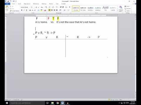 Sentence Pairs: Logical Equivalence, Consistency vs. Inconsistency, and ...